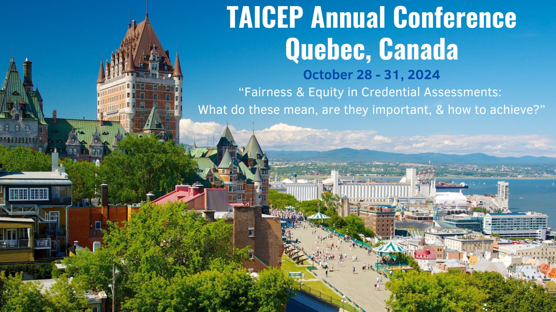 Annual Conference – October 2024 TAICEP Talk Newsletter